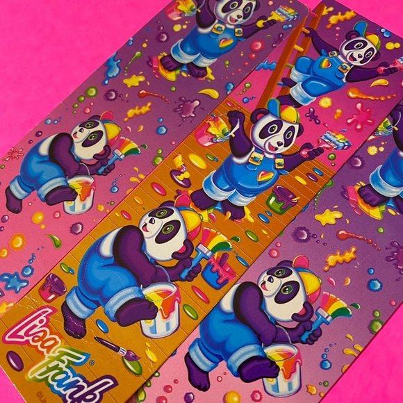 Lisa Frank | Accessories | Vintage Lisa Frank Painter Panda Bear ...